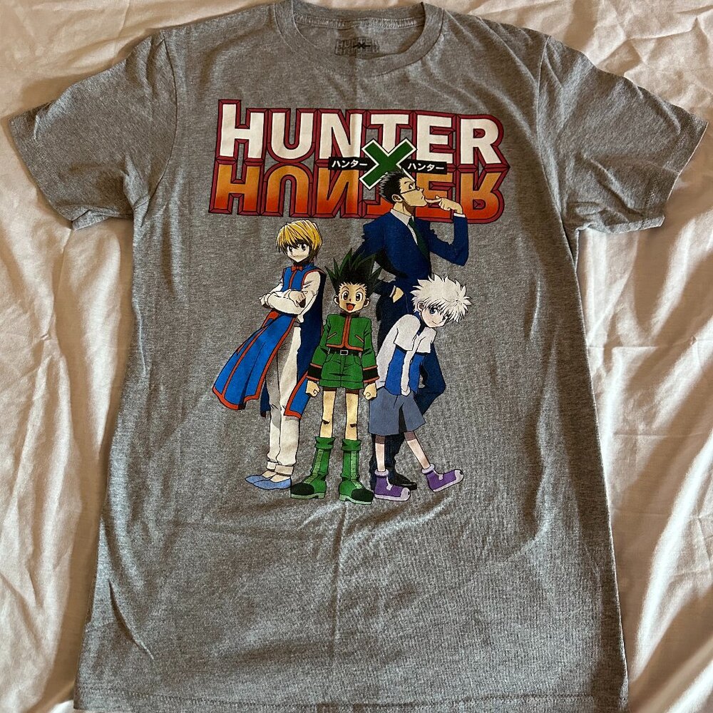 Hunter X Hunter Anime Official Graphic Tee Shirt Mens… - Gem